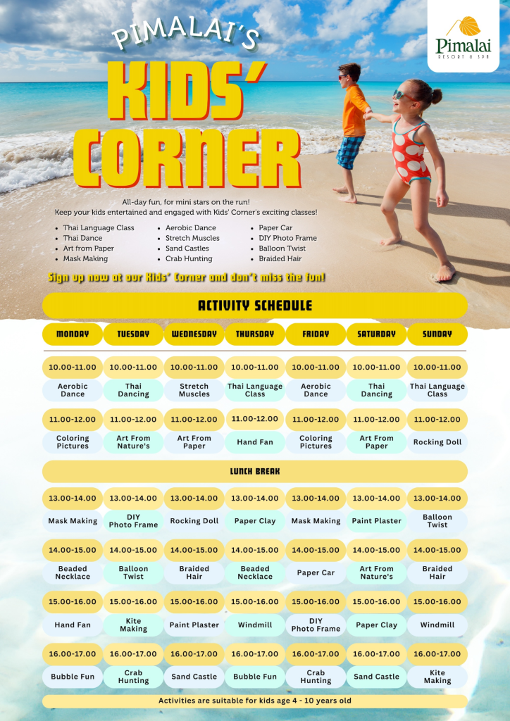 Kids Activities | Pimalai Resort and Spa